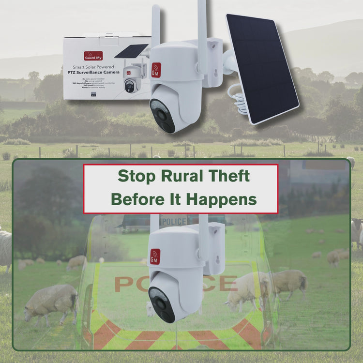 Wireless outdoor security cameras, WIFI & 4G from Guard My Farm – GuardMy